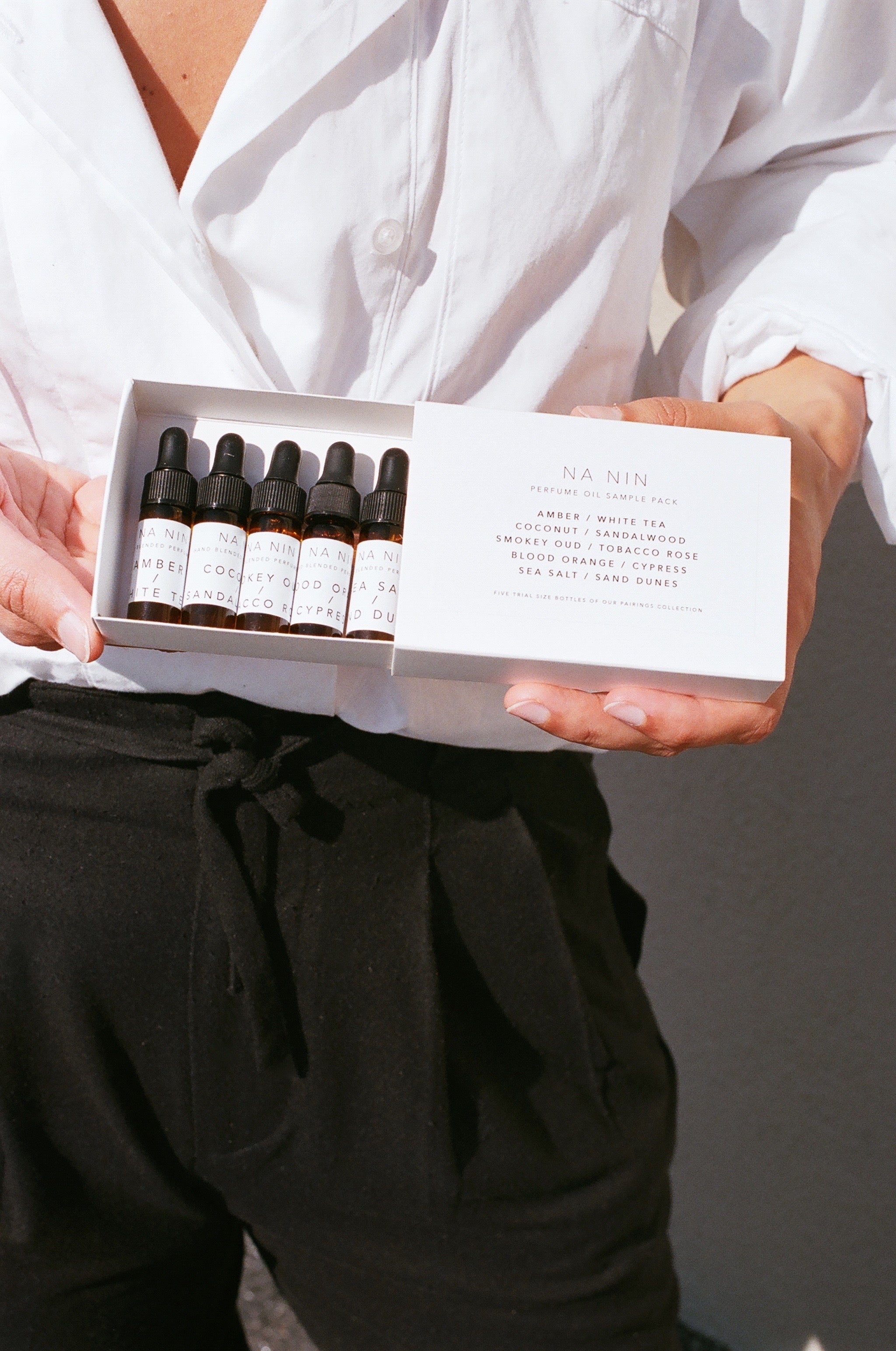 Pairings Collection Perfume Oil Sample Pack – NA NIN