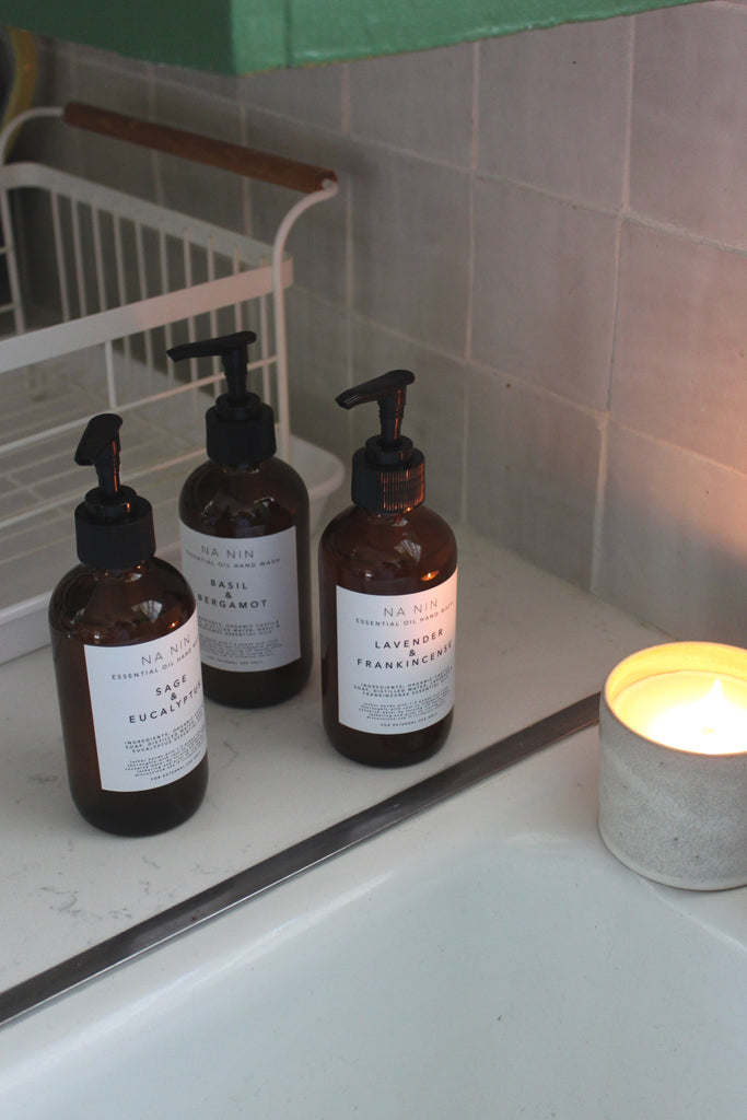 Sage & Eucalyptus Essential Oil Hand Wash – NA NIN